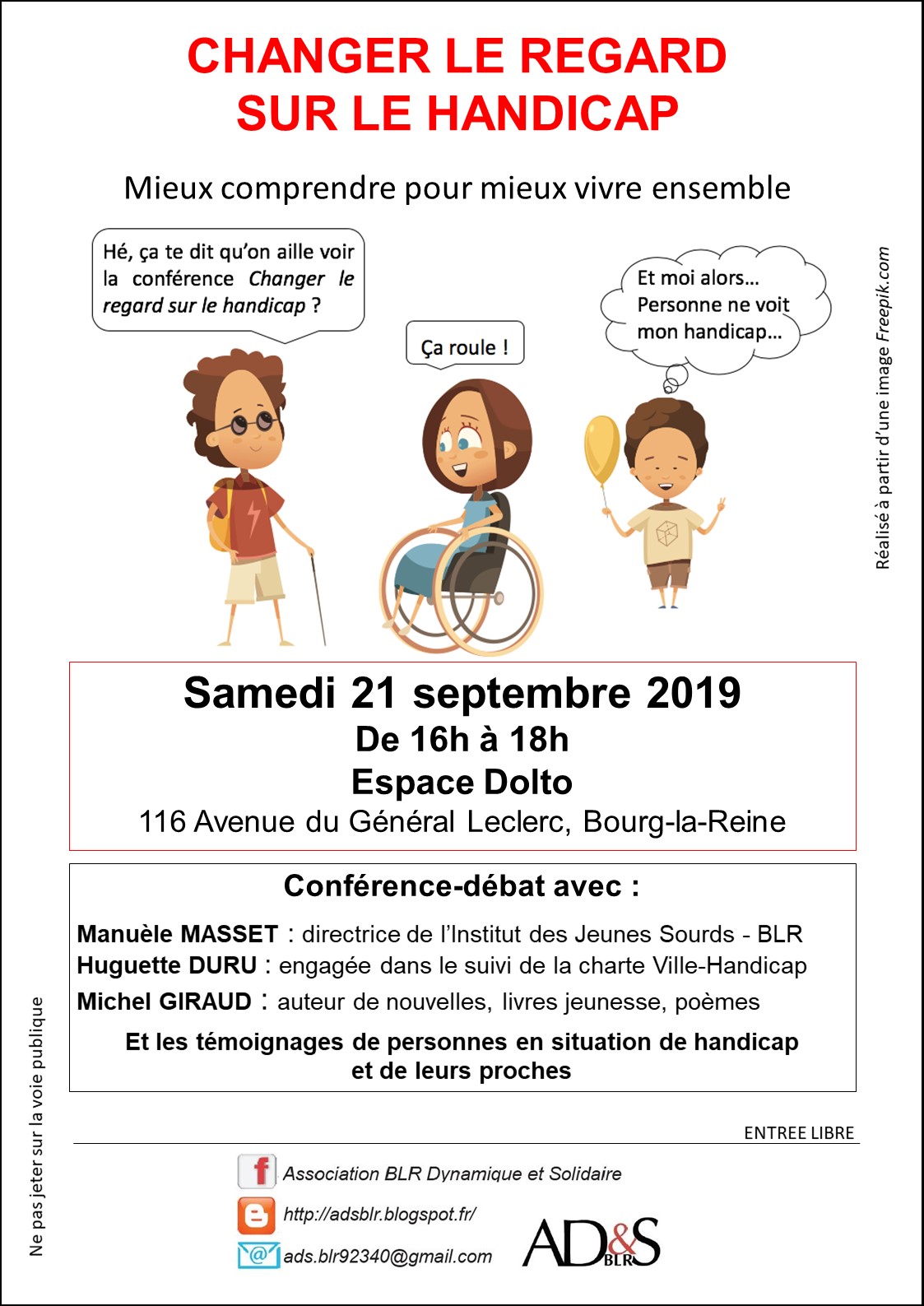 Changer Le Regard Sur Le Handicap Pour L égalité Des Droits Et Des